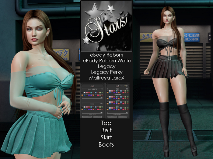 Second Life Marketplace Larax Outfit Martha
